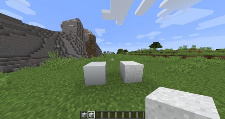 How to make white concrete in Minecraft