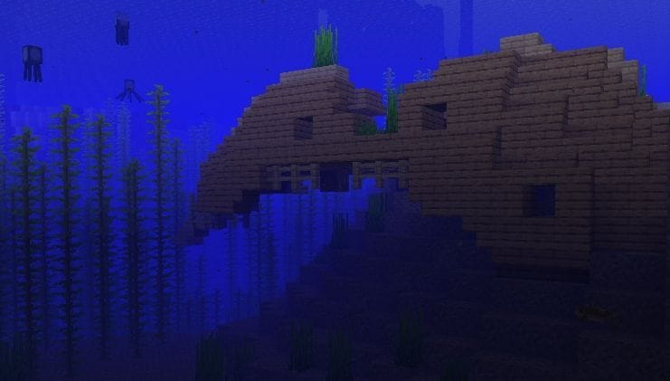 Where to find kelp in Minecraft