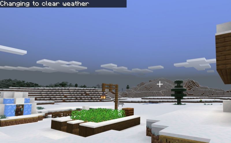 How to make it Snow in Minecraft: All details you need to know!