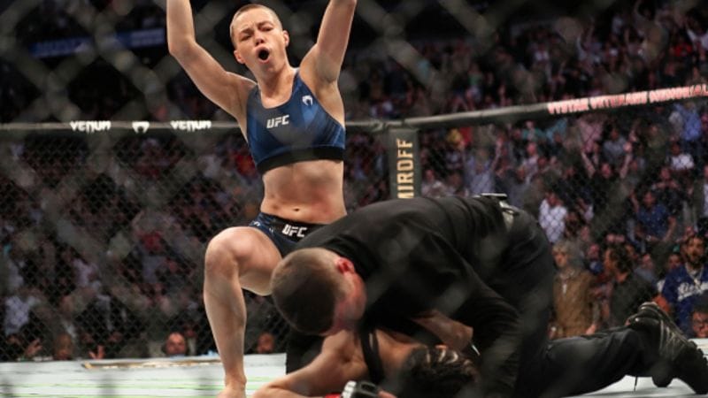 Watch: Rose Namajunas regains the strawweight title with a stunning ...