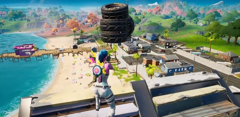 Game-breaking Fortnite glitch lets players stay in mid-air with a set ...