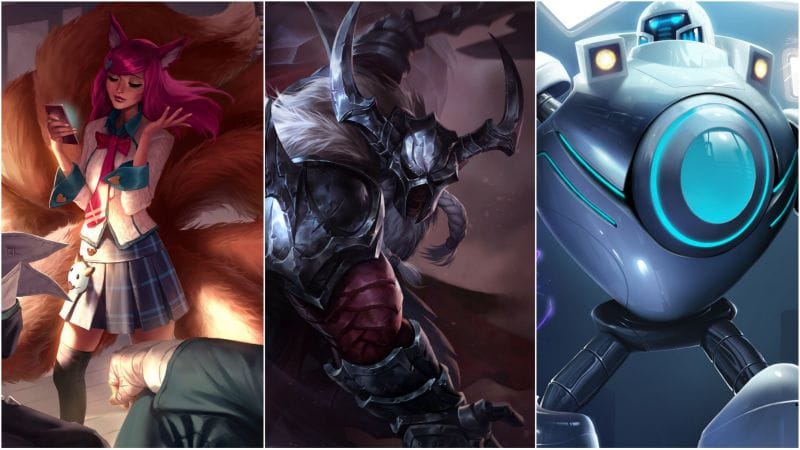 Blitzcrank, Olaf, and Ahri get their new Wild Rift skins