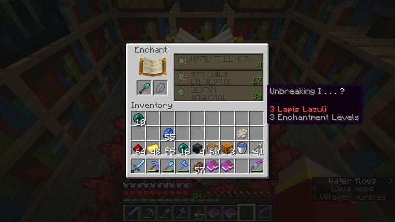 What does unbreaking do in Minecraft?