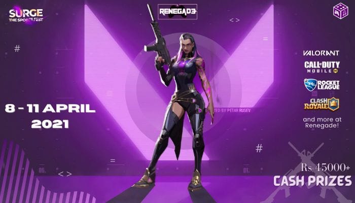 Surge announces Renegade, the first-ever inter-collegiate esports fest ...