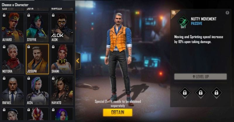 Top 5 Free Fire character combinations in OB27 World Series update