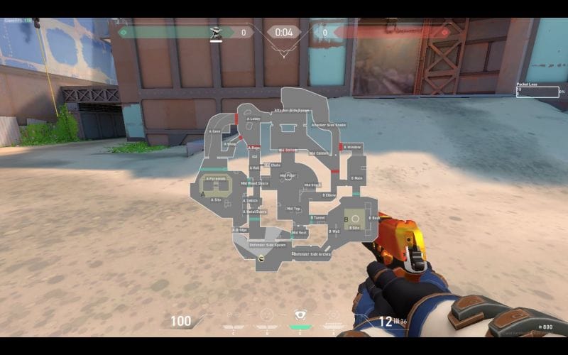 Cypher in Valorant: Spycam Placement Spots in Breeze