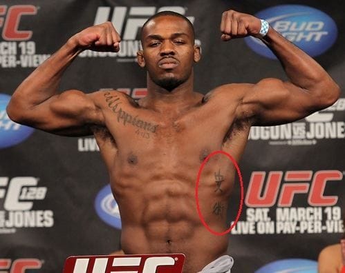 Jon Jones' Tattoos: What do they mean?