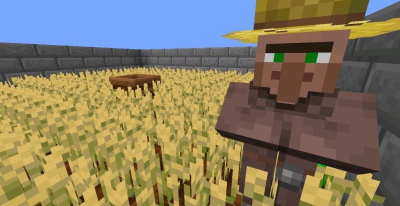 How to build automatic wheat farms in Minecraft