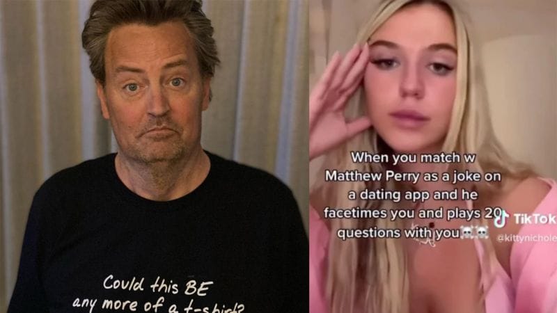“Am I as old as your dad?” TikToker alleges Matthew Perry made her feel ...