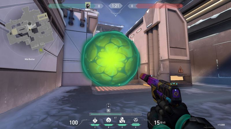 All Viper lineups for Valorant’s Icebox