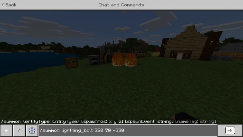 How to Summon Lightning in Minecraft