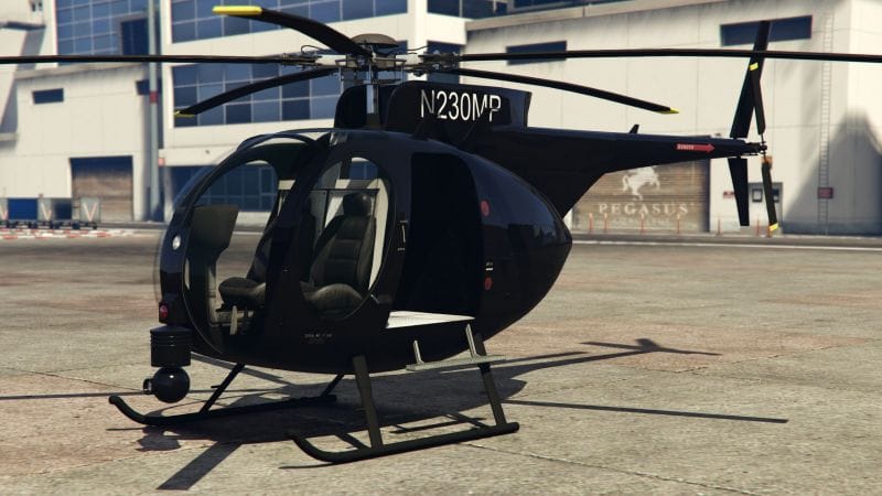 All helicopter spawn locations in GTA Online
