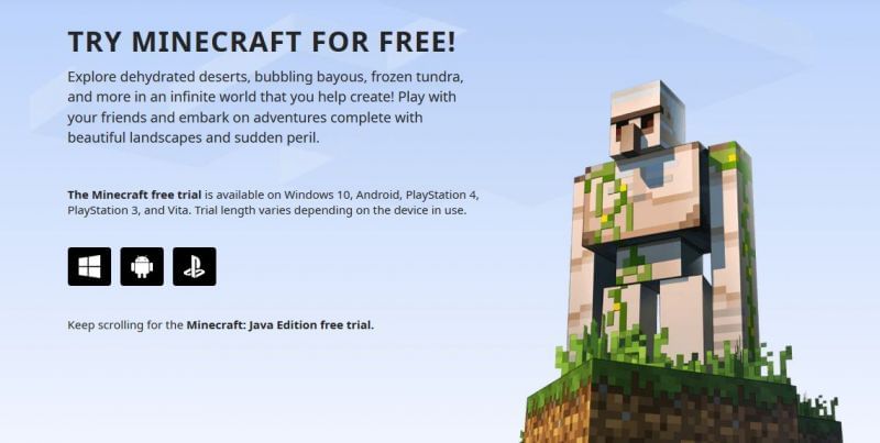 How to download Minecraft demo version for free: Features, available ...