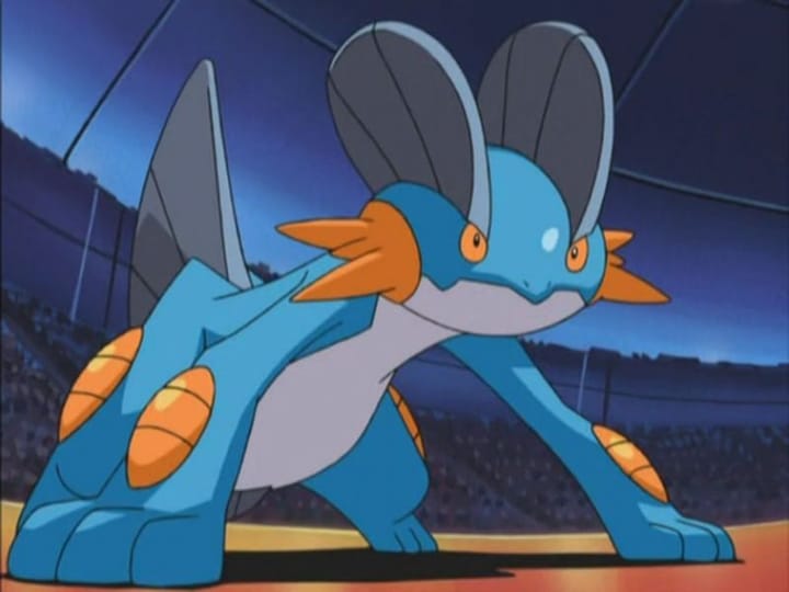 The best moveset for Swampert in Pokemon Ruby and Sapphire