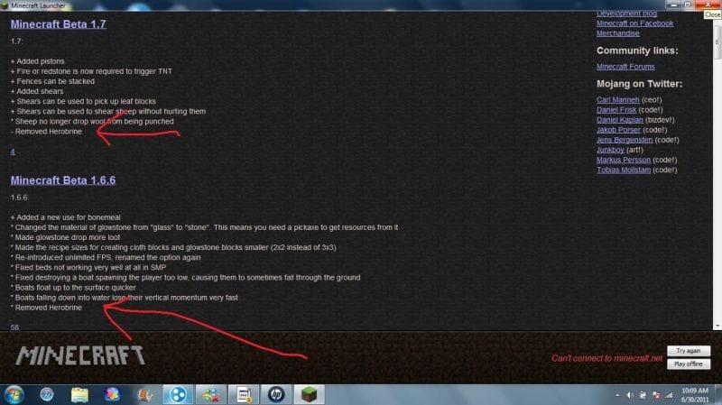 5 facts players should know about Minecraft Creepypasta Herobrine