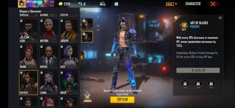 Top 3 reasons why players should get Hayato Firebrand in Free Fire