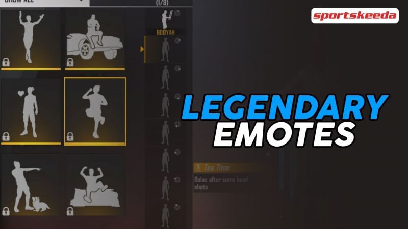 5 best legendary emotes in Free Fire as of June 2021