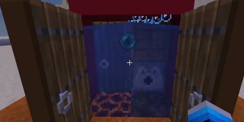 Minecraft Redditor creates working portals using floating ender pearls