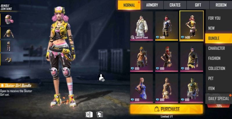 5 best costume bundles available in Free Fire this month