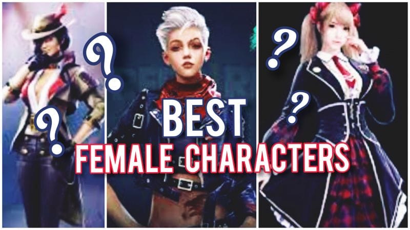 5 best female characters in Free Fire in June 2021