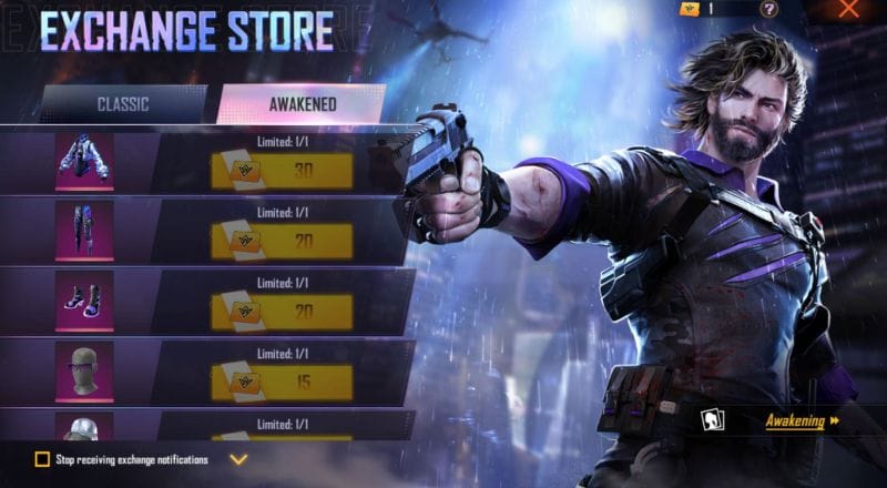 How to get free bundles in Free Fire