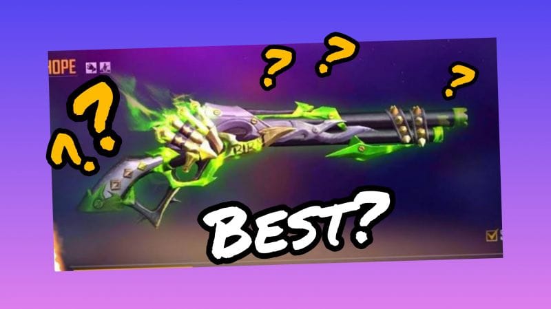 5 best Garena Free Fire gun skins in June 2021