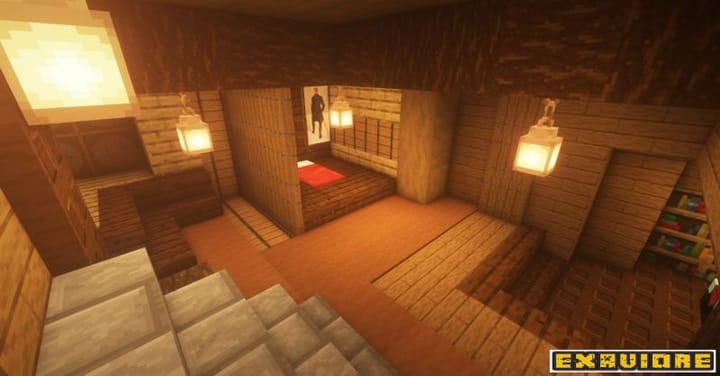 How to build a secret starter base in Minecraft