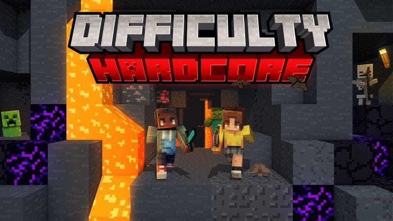 How to win hardcore game mode in Minecraft