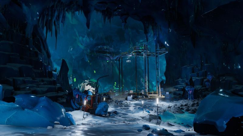 Where is the Frozen Leviathan in Subnautica: Below Zero?