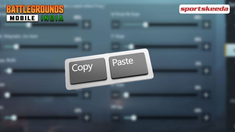 How to copy layout and sensitivity settings to new BGMI account using ...