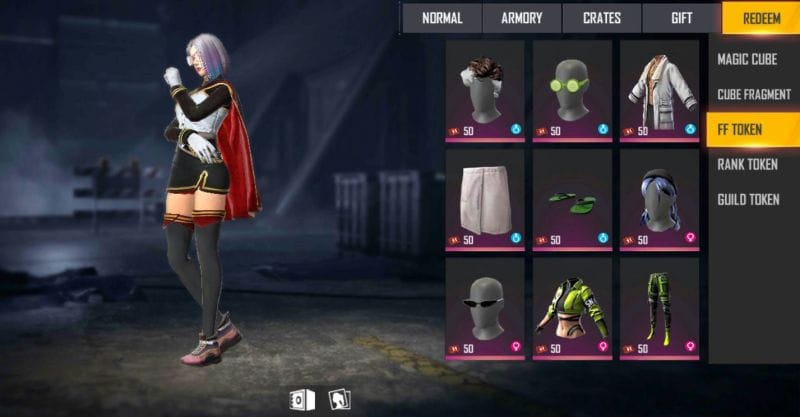 How to get free bundles in Free Fire