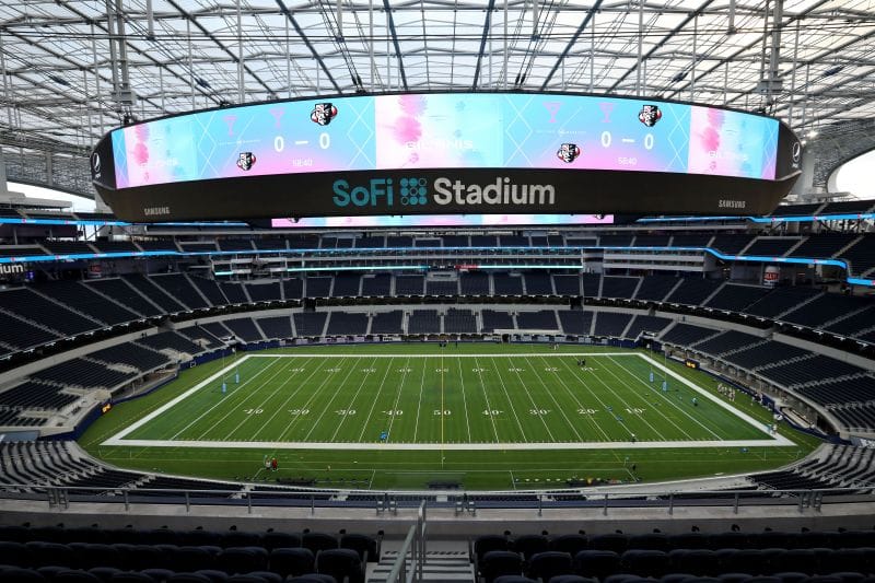 What it's like to be on the field at the new Sofi Stadium