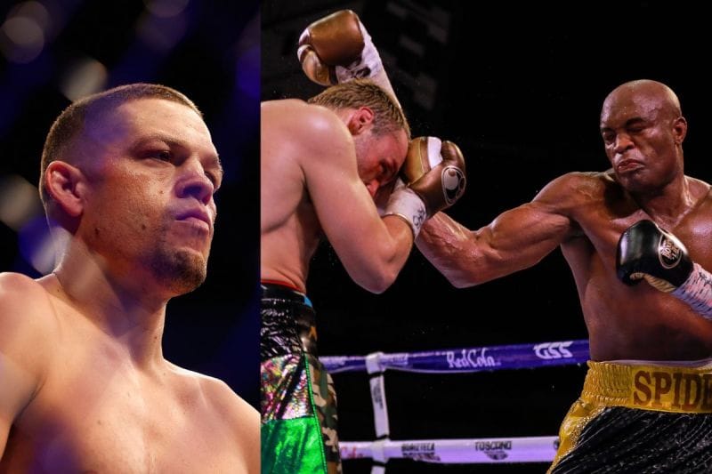 UFC reportedly prevented Nate Diaz from boxing on the same card as ...