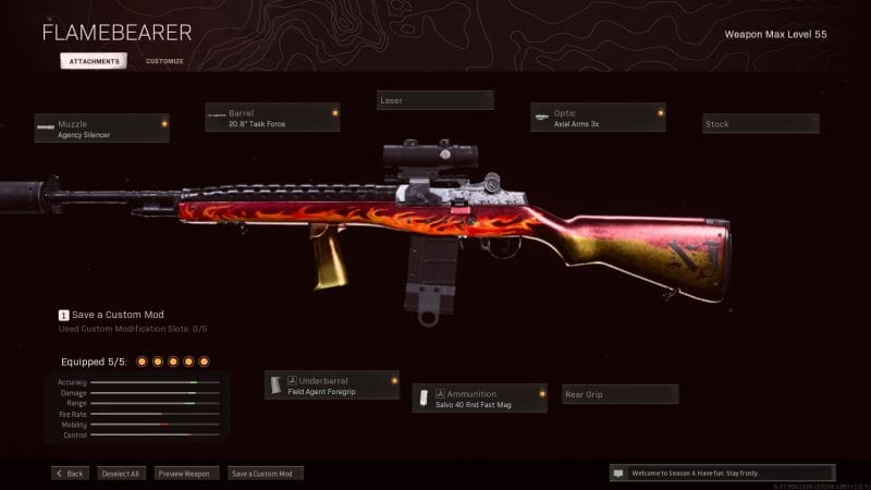 The best DMR 14 loadout in Call of Duty: Warzone Season 4