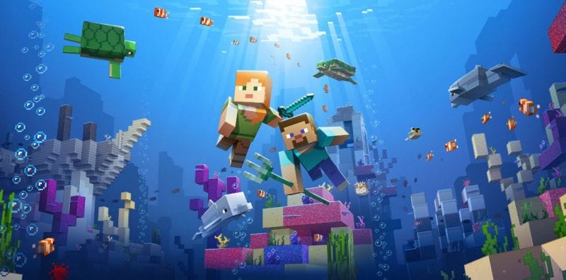 Top 5 underwater mobs in Minecraft