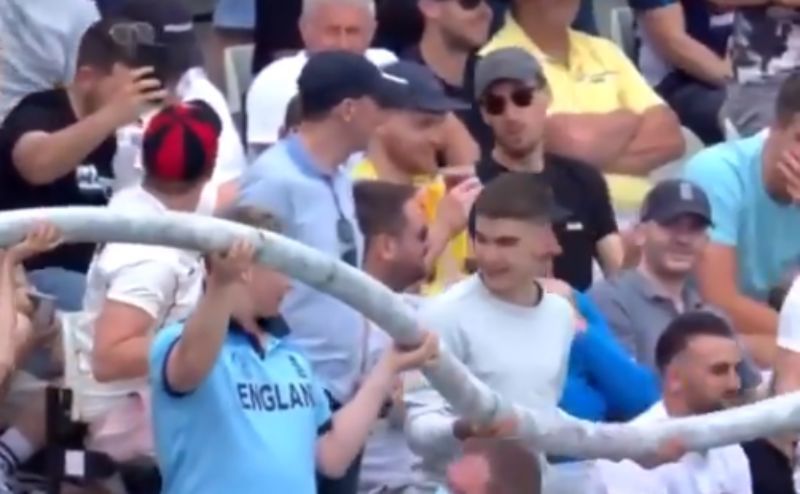 ENG vs NZ: [Watch] Edgbaston crowd enjoy ‘beer snake’ on Day 1 of 2nd ...