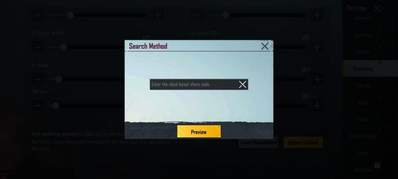 How to copy layout and sensitivity settings to new BGMI account using ...