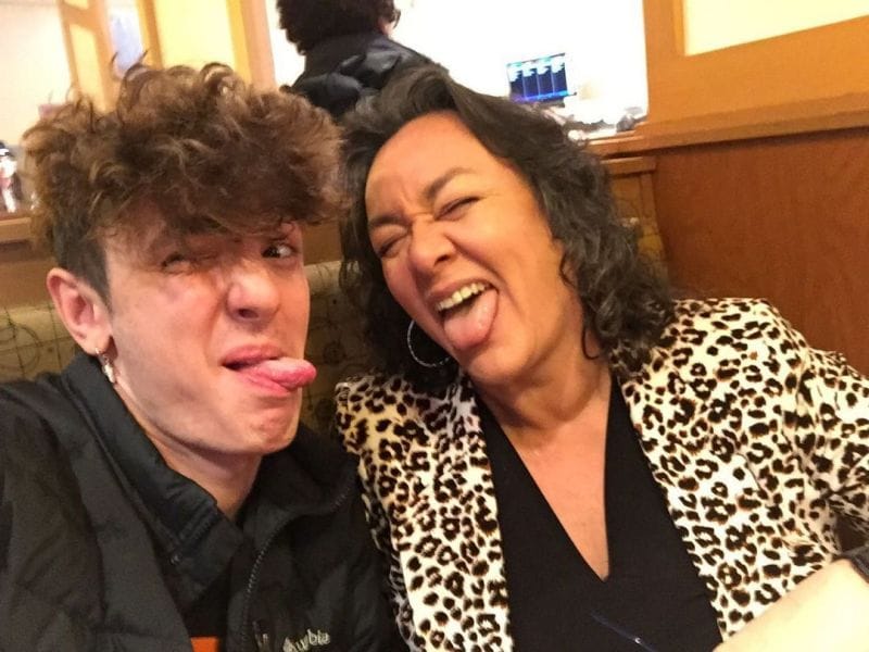 Who are Bryce Hall's mom and dad?