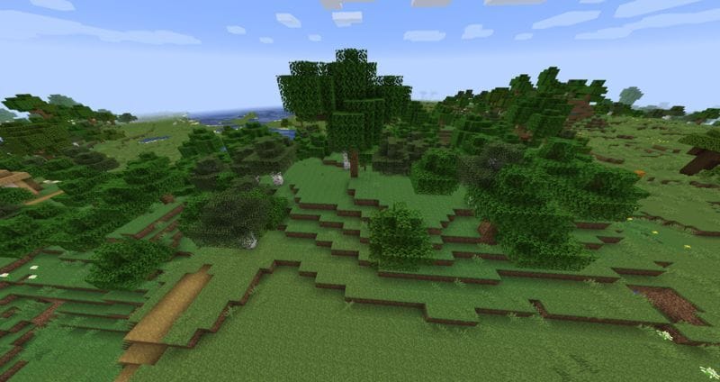 Top 5 most common biomes in Minecraft