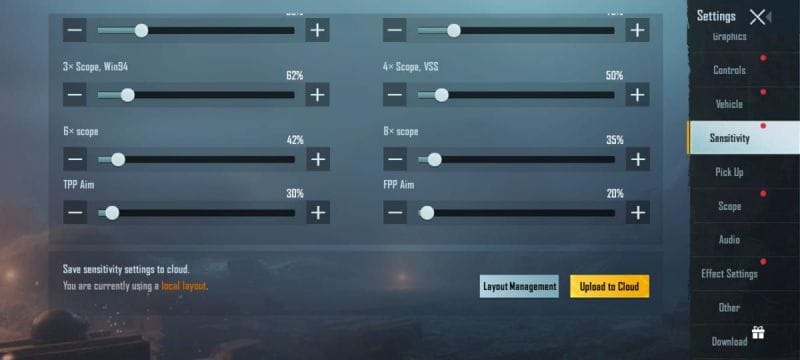 How to copy layout and sensitivity settings to new BGMI account using ...