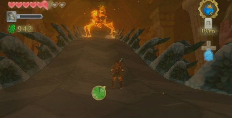 How to beat Scaldera in the Legend of Zelda: Skyward Sword
