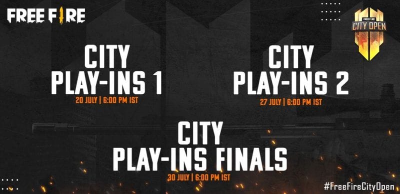 Free Fire City Open Play-Ins: Qualified teams, schedule, and prize pool ...