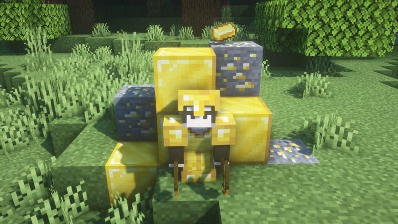 Top 5 easiest ways to find gold in Minecraft on Android (Pocket Edition)