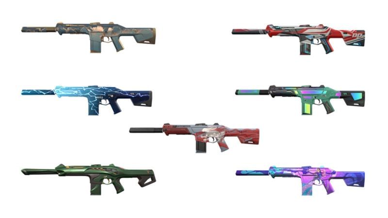 Valorant Phantom skin tier list