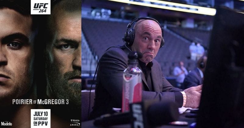 UFC 264: Joe Rogan predicts the outcome of Conor McGregor vs. Dustin ...