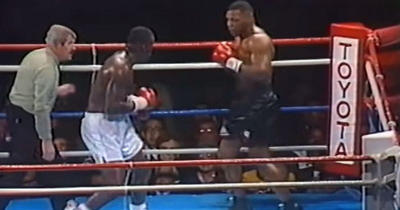 In which round did Buster Douglas knockout Mike Tyson?