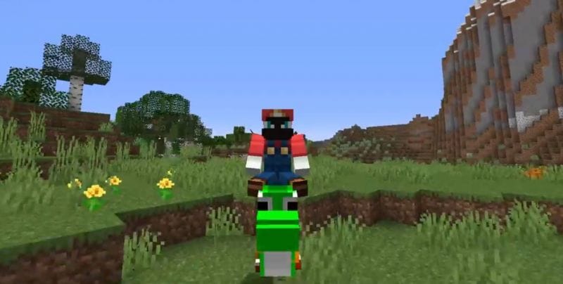Minecraft Redditor showcases a mod that adds Yoshi