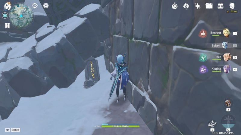 How to find the Dragonspine tablets in Genshin Impact