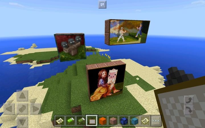 Top 5 beautiful paintings in Minecraft