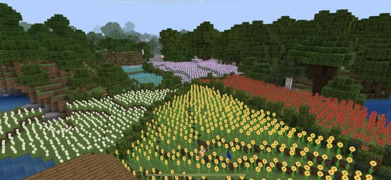 Top 5 rarest flowers in Minecraft